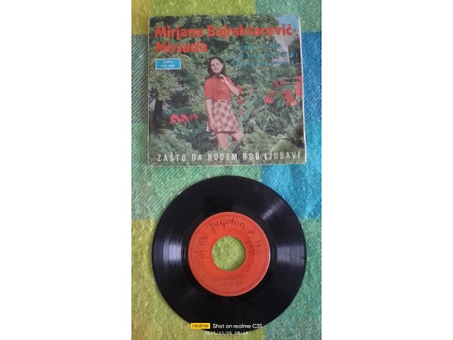 MIRJANA MAJRAKTAREVIC 1970 - ZASTO DA BUDEM ROB LJUBAVI