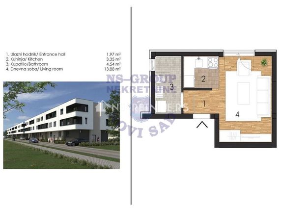 Izgradnja na Adicama. Rok izgradnje je druga polovina 2026. godine