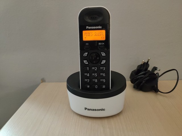 Panasonic bezicni fiksni telefon crno beli KxTg1311fx.