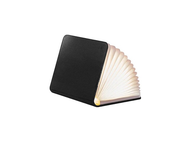 Lampa - Book, Black Leather, S