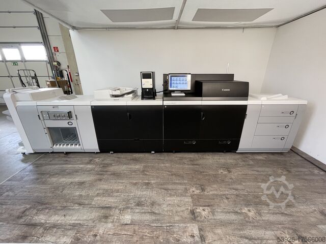Digitalni
Canon imagePRESS C9010VP aus 2021 inkl. Fiery, Stacker H1, Bros-Finisher