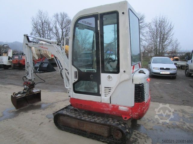 Mini bageri
Takeuchi TB 016 - MARTIN-Schnellwechsler + 3 Löffel