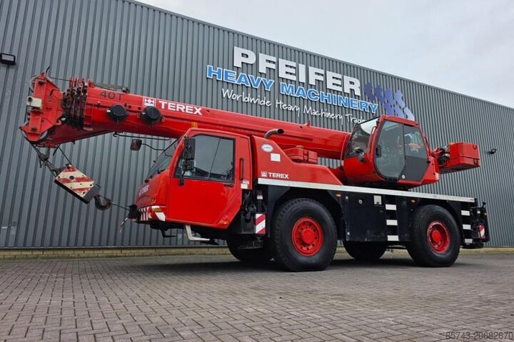Dizalica na celom terenu
Terex AC35L Diesel, 4x4x4 Drive, 40t Capacity, 37.4m Mai