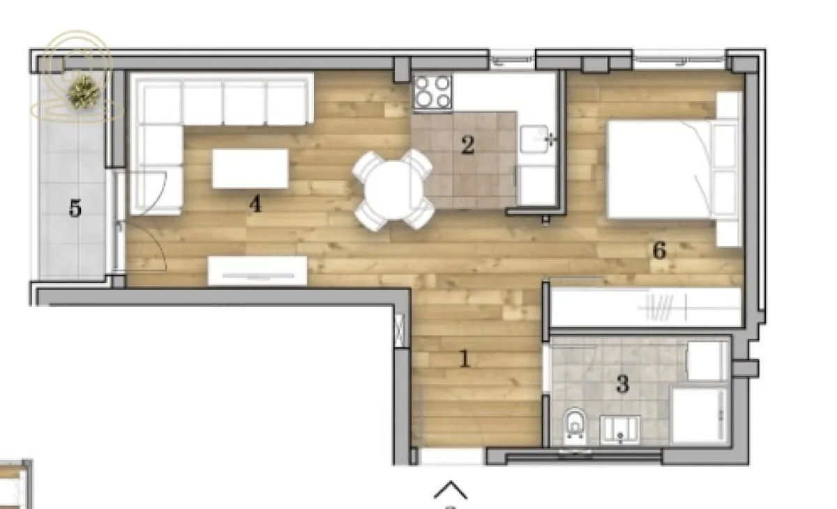 Prodaja, dvosoban stan, 43m², Liman 4, Novi Sad Sve Podlokacije