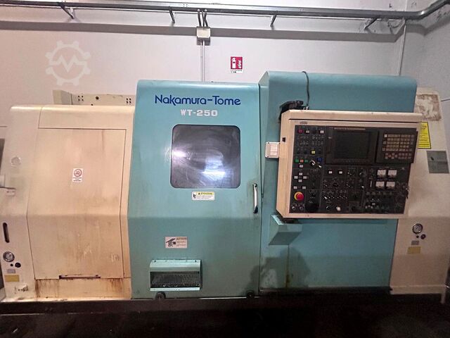 CNC lathe
NAKAMURA WT 250