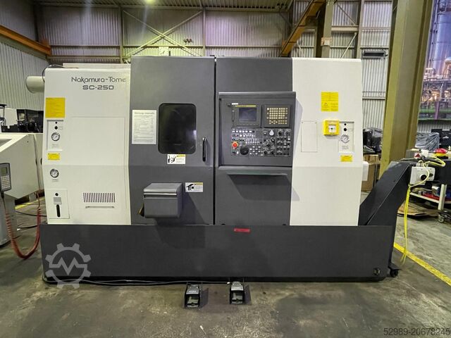 CNC lathe
NAKAMURA SC-250