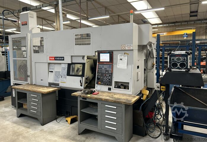 CNC strug za obradu metala sa pogonjenim alatima, 2. vreteno
Mazak Quick Turn Nexus 250 ll MSY
