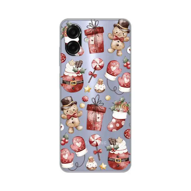 Maska silikon Print za Samsung A075F Galaxy A07 Cozy Christmas