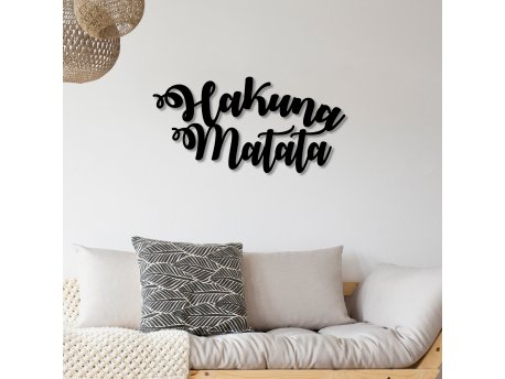 WALLXPERT Zidna dekoracija Hakuna Matata (891TNL1589)