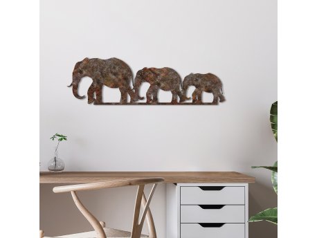 WALLXPERT Zidna dekoracija Rusty Elephant 1