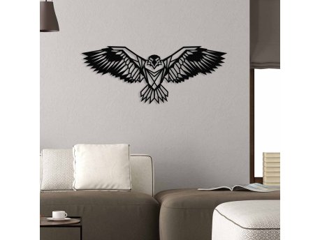 WALLXPERT Zidna dekoracija Eagle3 Metal Decor