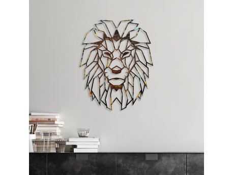 WALLXPERT Zidna dekoracija Lion 3