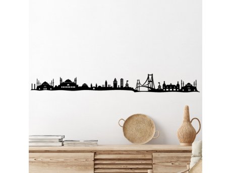 WALLXPERT Zidna dekoracija Istanbul Skyline