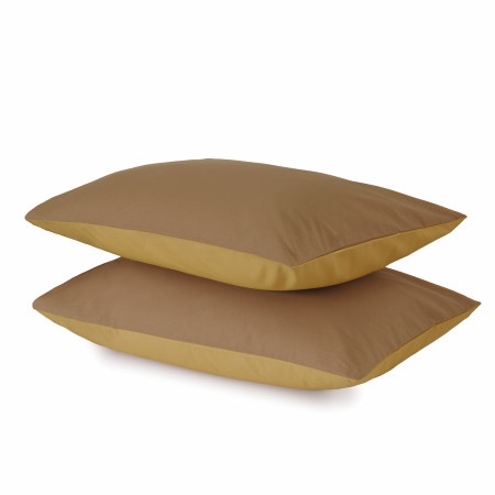 Dekordom Jastučnica cb bicolor set 2/1 40x60 - brown/mustard ( 025580 )