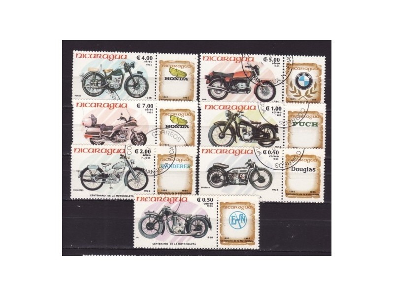 Nikaragva - motori 1985.