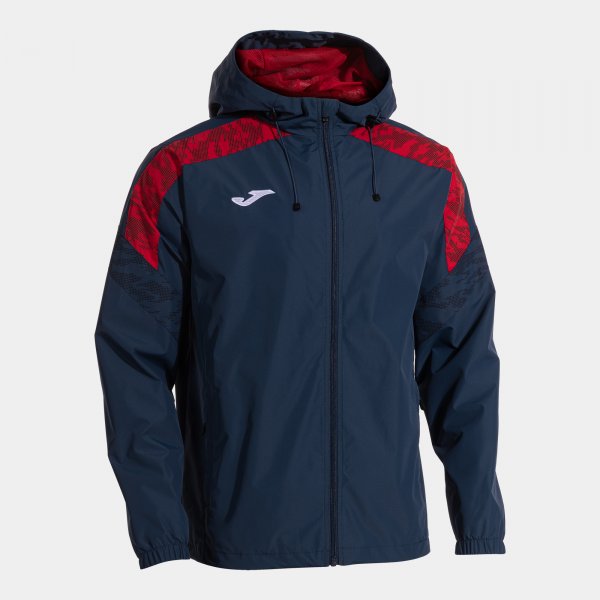 CHAMPIONS VIII RAINCOAT DARK NAVY RED L