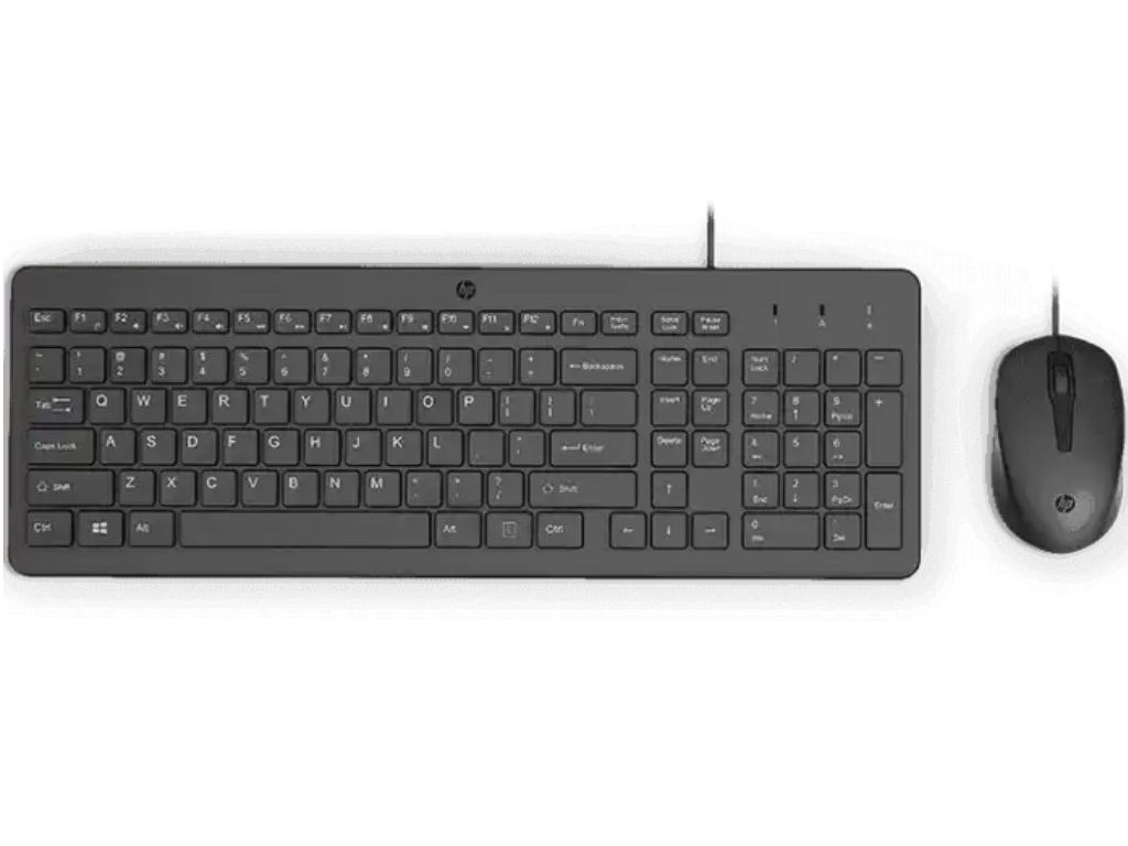 Tastatura+miš HP 150 žicni set/US/240J7AA/crna