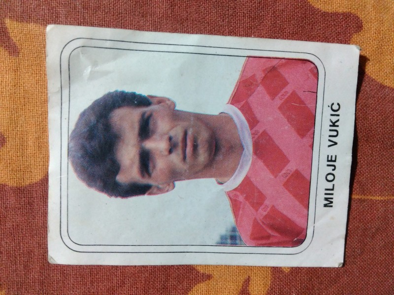 Fudbal 91-92 broj 172, Miloje Vukic