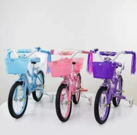 Deciji bicikl sa pomoćnim točkovima Pony Bike 723-20 ljubicasta