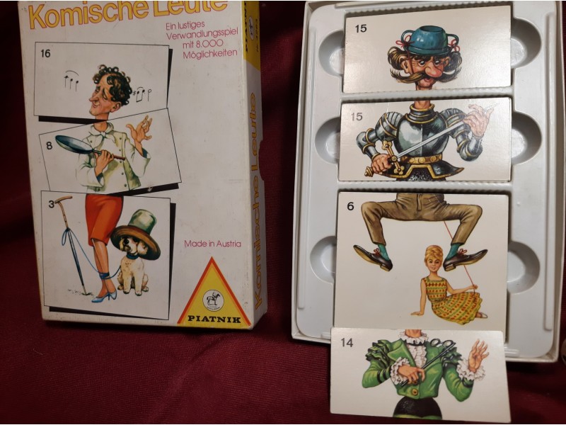 VTG PIATNIK MADE IN AUSTRIA "KOMIČNI LJUDI "
