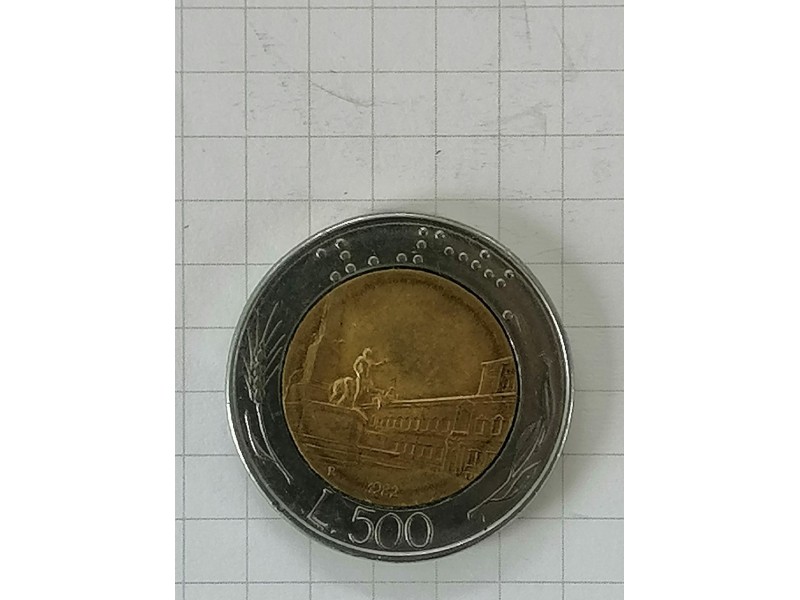 500 LIRA 1982. ITALIJA