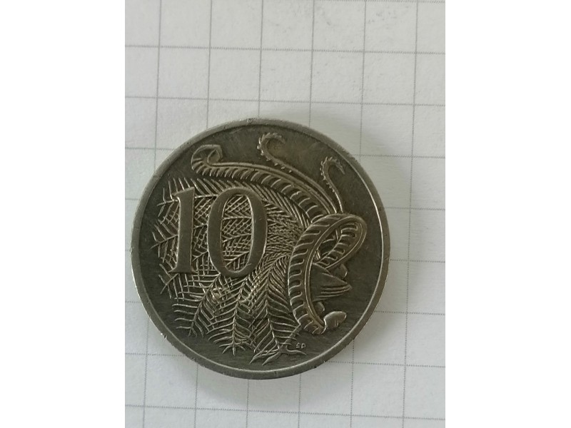 10 CENTI 2001.AUSTRALIJA