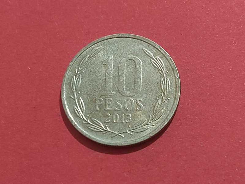 Čile - 10 pesos 2013 god