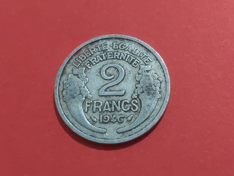 Francuska - 2 francs 1946 god