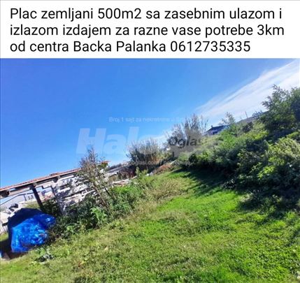 Plac u Backoj Palanci Izdajem