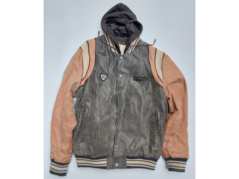 Vintage Tom Tailor Motodrome Leather Racing Jacket