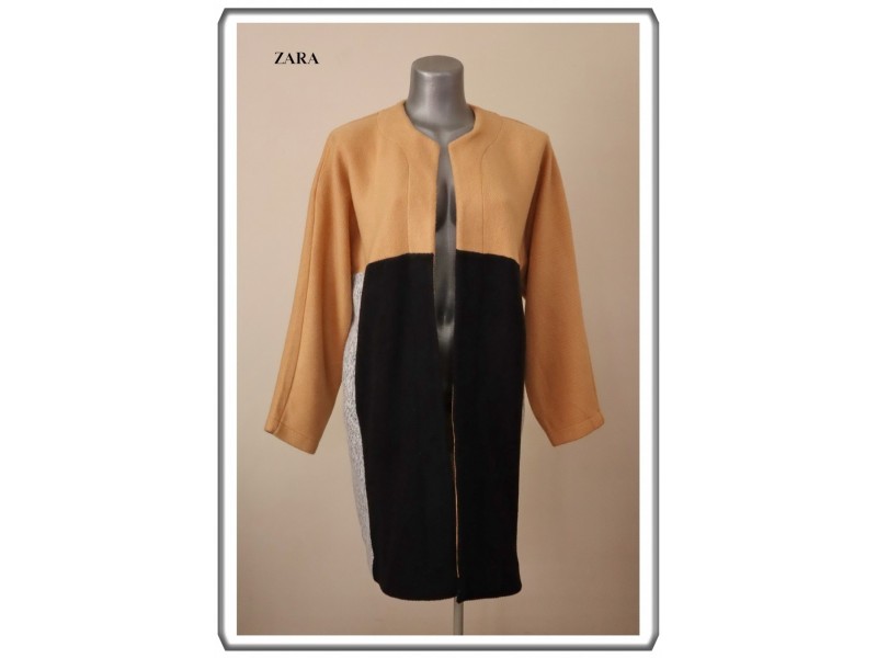 ***ZARA***KOLOR BLOK KARDIGAN M NOV!