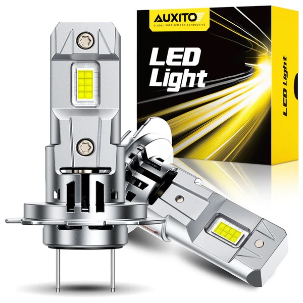 AUXITO H7 6000K 1:1 LED Sijalice Sa Turbo Ventil. DD-M6S-H7 2 Kom Model 2025