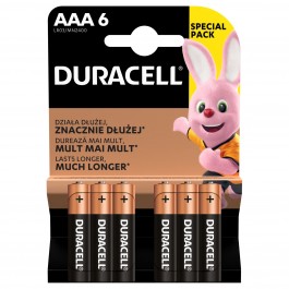 DURACELL BASIC LR03 1/6 1.5V Alkalna Baterija