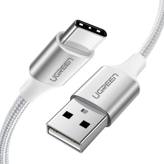 UGREEN US288 USB Tip C M Na USB 2.0 M Kabl Alu.3m Beli