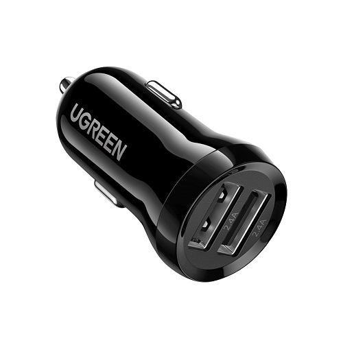 UGREEN ED018 USB Punjač Za Kola 2xUSB FAST 4.8A
