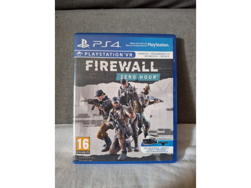 Firewall Zero Hour PS4 PS5