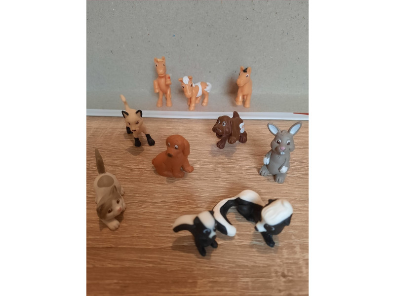 Plastične figurice životinje - 10 kom.