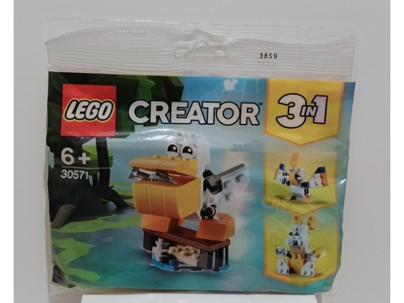 LEGO 30571 CREATOR 3 in1 Pelikan (MAXI 2019)