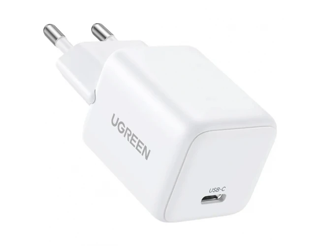 UGREEN X512 20W USB-C GaN punjač za telefon beli