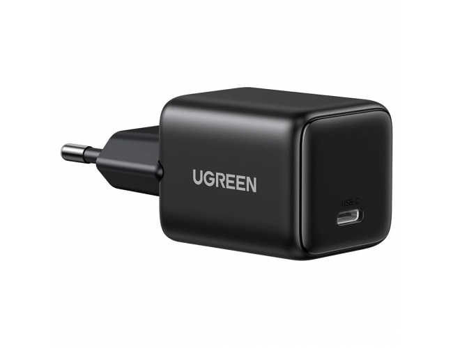 UGREEN X512 20W USB-C GaN punjač za telefon crni