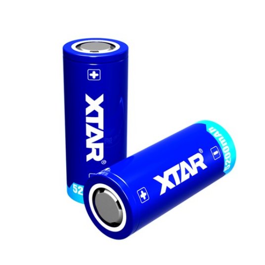 Xtar baterija Li-ion 26650, 5.200 mAh
