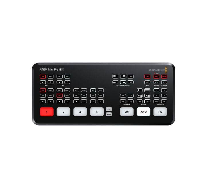 BLACKMAGIC ATEM MINI PRO ISO SWATEMMINIBPRISO