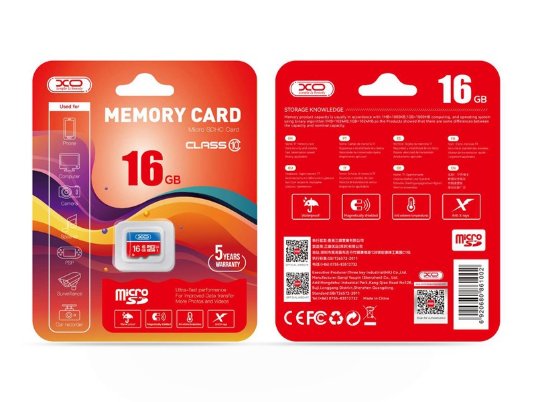 XO memorijska kartica 16GB microSDXC cl. 10 + adapter