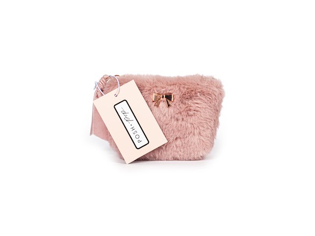 Novčanik za sitninu - Posh and pop, Cozy, Pink, Fur