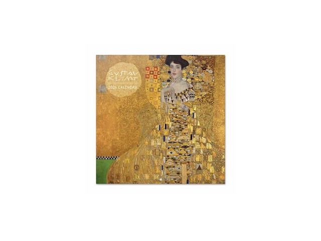 Zidni kalendar 2026 - Gustav Klimt, 30x30 cm