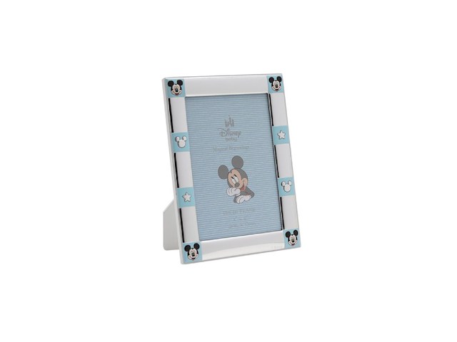 Foto ram - Disney, Mickey and Minnie, Mickey, Silver 999, 10x15 cm