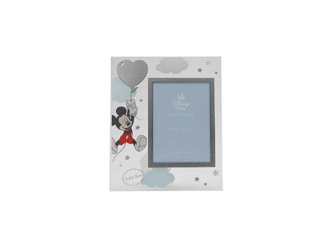 Foto ram - Disney, Mickey and Minnie, Mickey, Silver 999, 13x18 cm