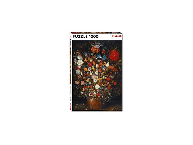 Puzla - Piatnik, Brueghel, Vase of Flowers, 1000 pcs