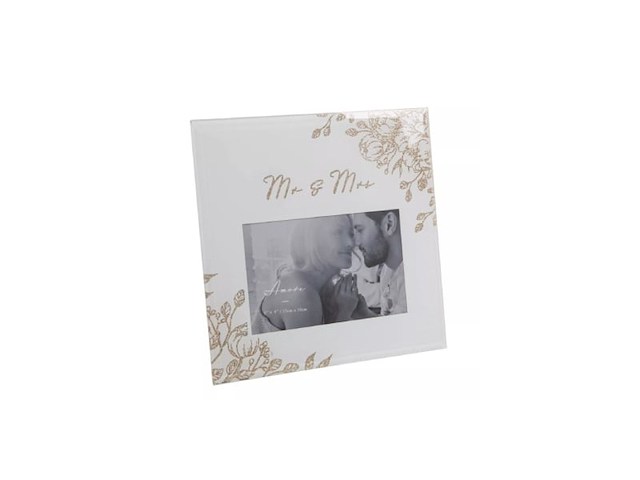 Foto ram - Amore, Mr and Mrs, Pale Grey, 15x10 cm