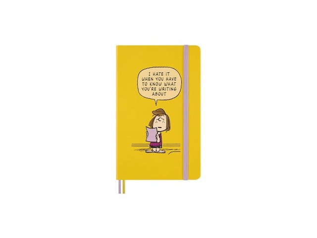 Agenda - Moleskine, Snoopy, Large, Hard Cover, Yellow